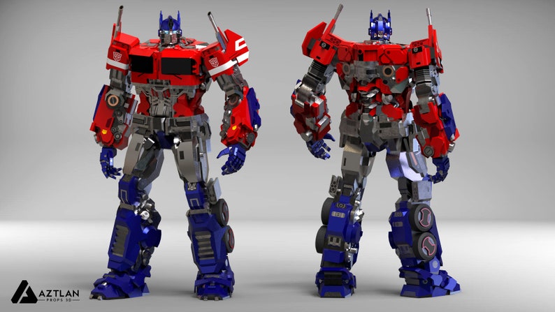 Optimus Prime Armor Pepakura - Etsy