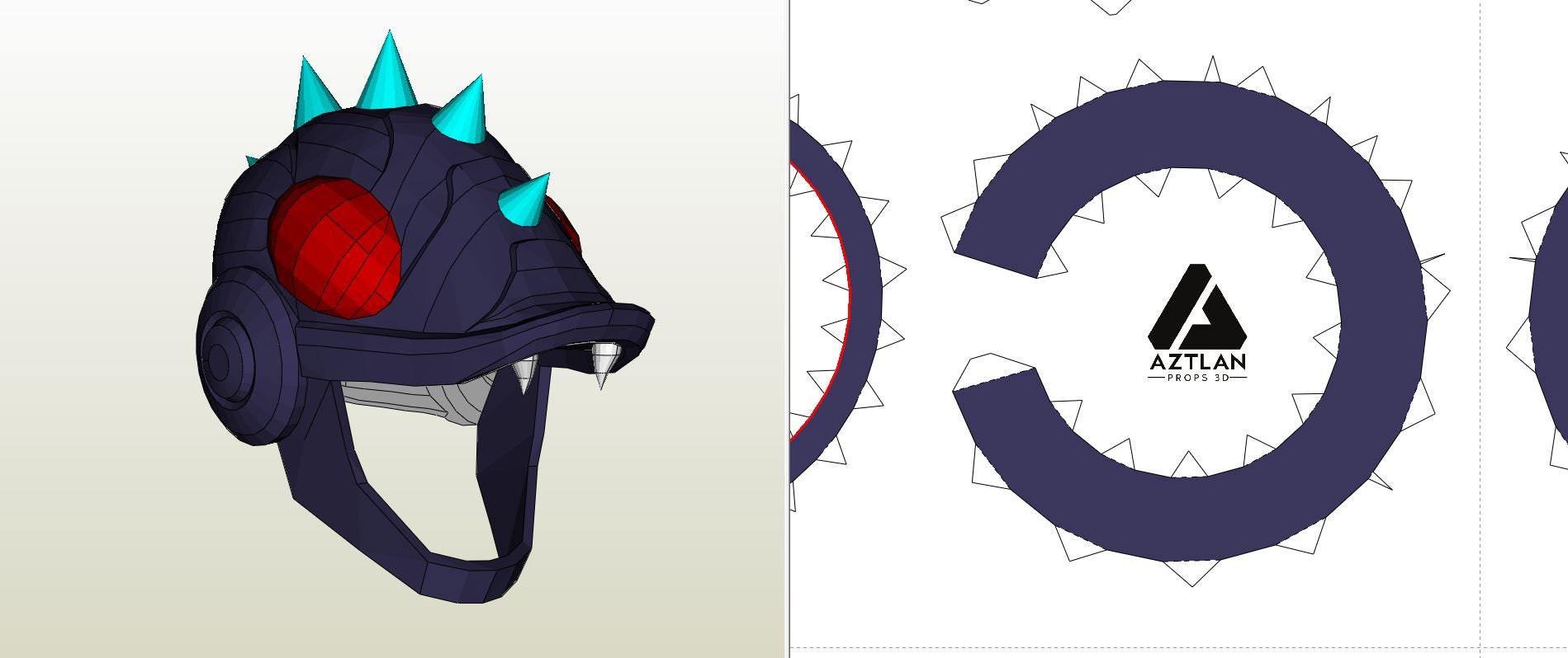 Thor Saint Seiya Armor Pepakura | Etsy