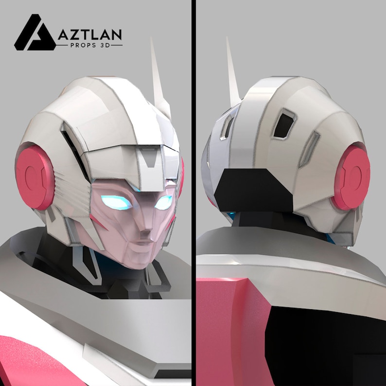 Arcee Helmet Pepakura - Etsy