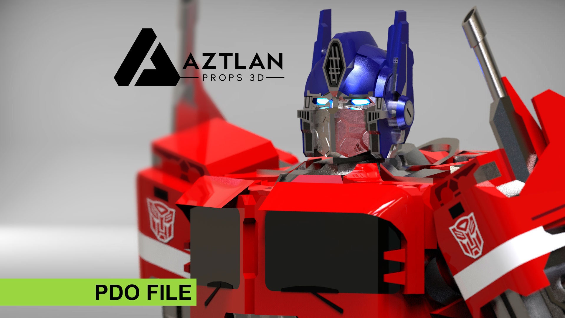 Optimus Prime Armor Pepakura | Etsy