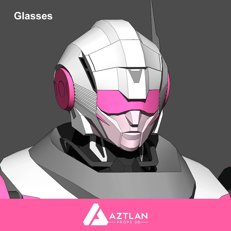 Arcee Helmet Pepakura - Etsy