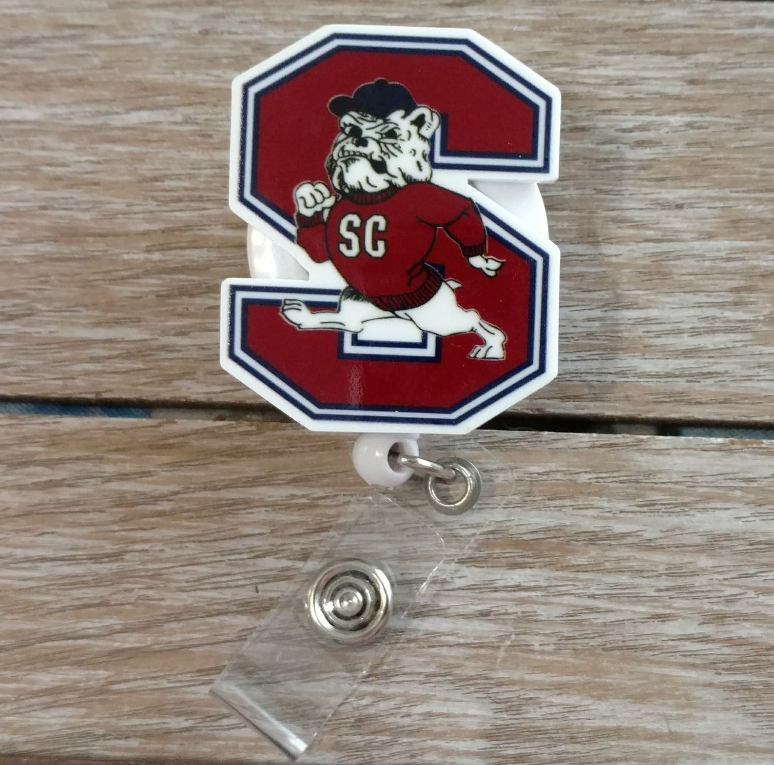 College Badge Reels South Carolina State Wake Forest - Etsy