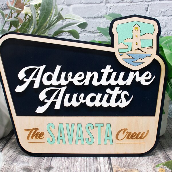 Campsite Sign - Etsy