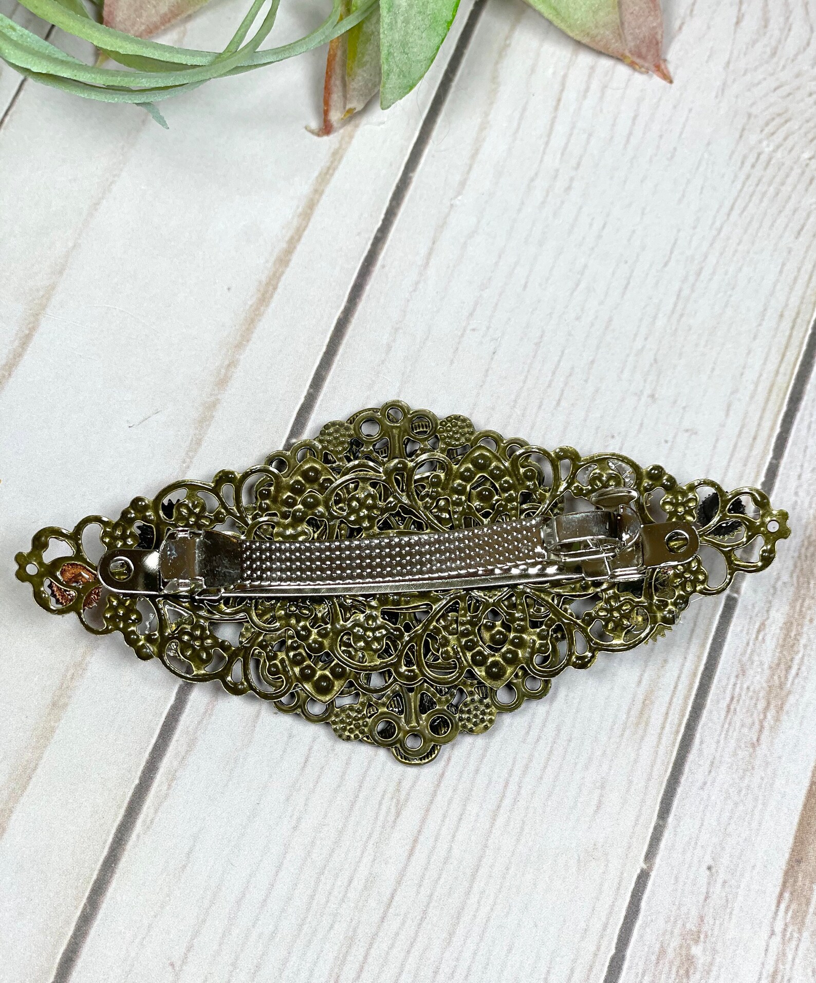 Steampunk Tree of Life Hair Clip, Cogs & Gears Hair Accessory ...