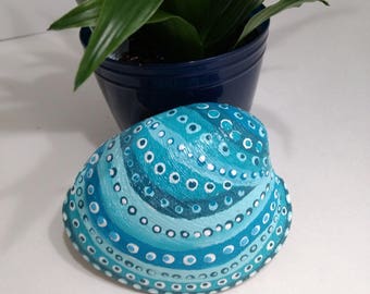 Painted clam shell | Etsy