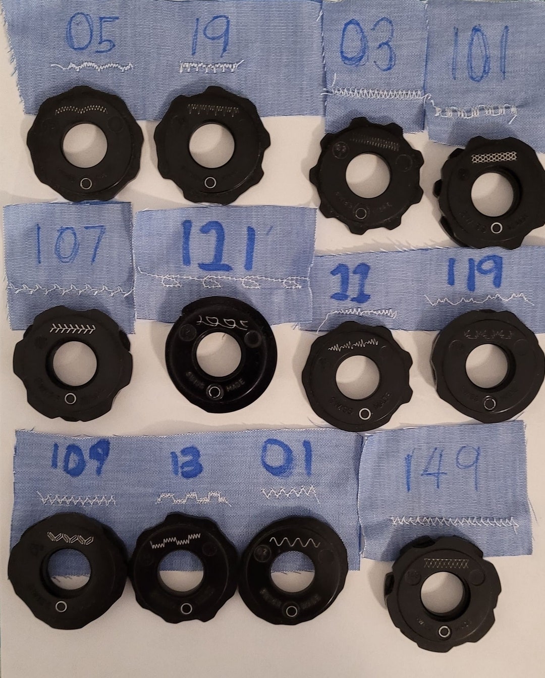 NEW Cams Added, See Photos, Elna Sewing Machine Cams, Cams for Elna SU ...