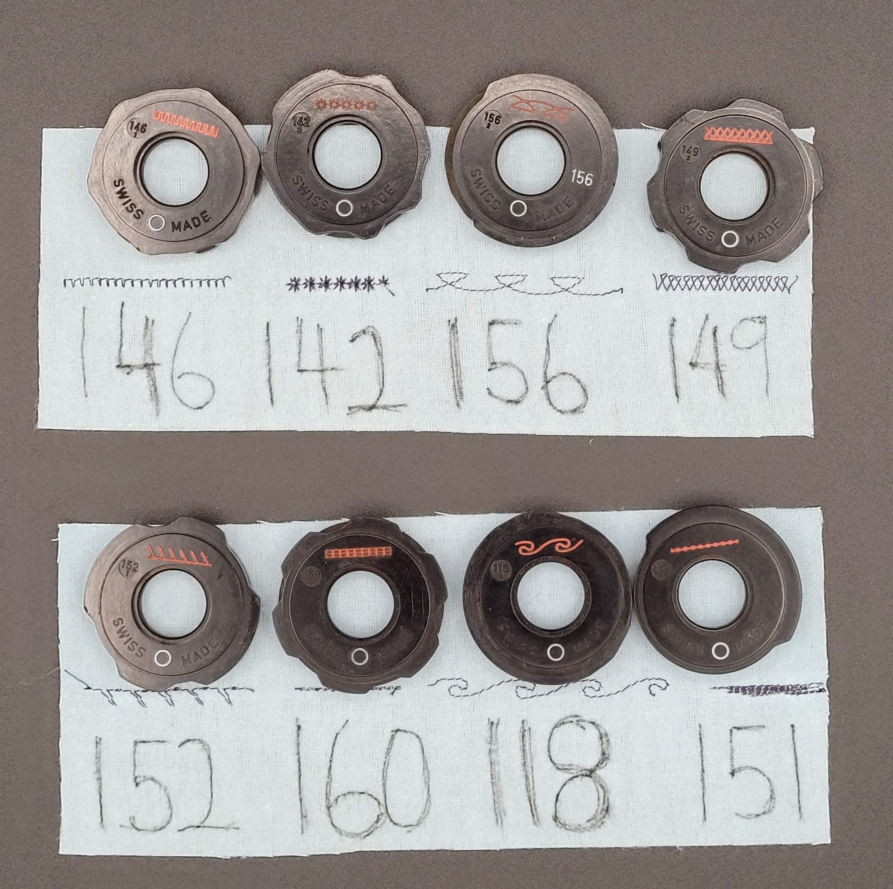More Cams Added, See Photos, Elna Sewing Machine Cams, for SU, ST ...
