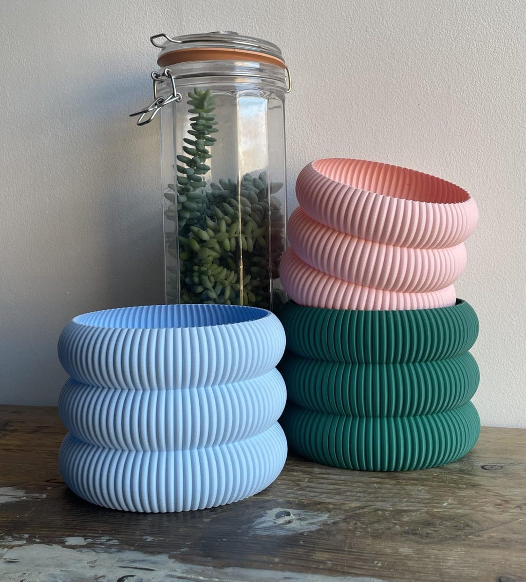 SQUISHY Plant Pot | Plant Based Plastic | Eco-friendly | 3D Printed ...
