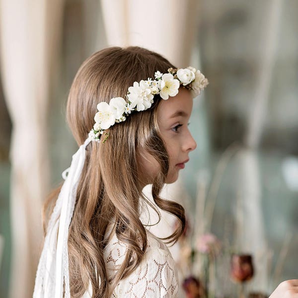 Floral Head Wreath - Etsy