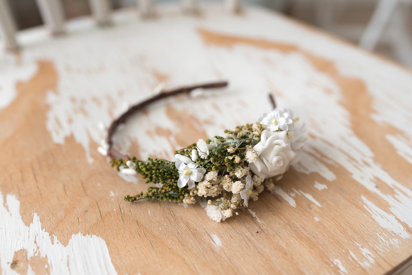 Headband for First Holy Communion White Floral Headband - Etsy