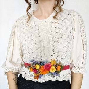 Colorful Belt Summer Festivals Wild Flowers Design Boho Wedding Floral ...