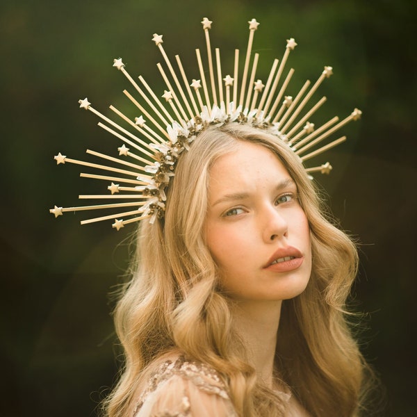 Crown Stars Sun - Etsy