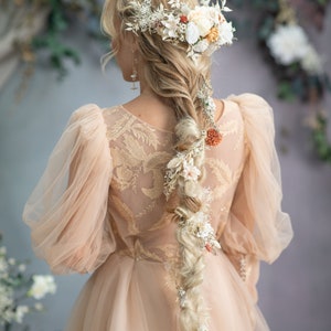 Boho Hair Vine Wedding Braided Vines Autumn Headpiece Bridal ...