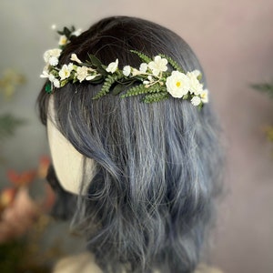 Elf Flower Tiara Greenery Romantic Elven Tiara Bridal Tiara - Etsy