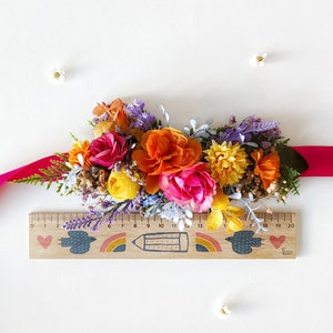 Colorful Belt Summer Festivals Wild Flowers Design Boho Wedding Floral ...