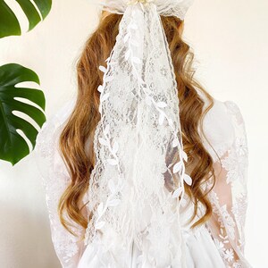 First Holy Communion Hair Bow White Flower Hair Clip Flower Girl Clip ...