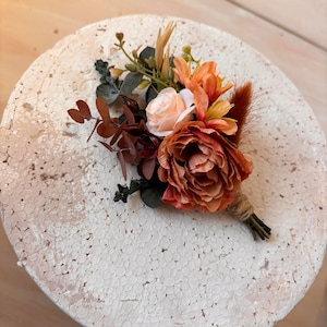 Rustic Wedding Hair Vine With Veil – Boho Bridal Hairpiece | Autumn ...