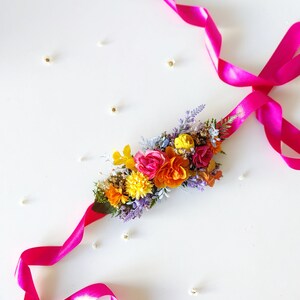 Colorful Belt Summer Festivals Wild Flowers Design Boho Wedding Floral ...