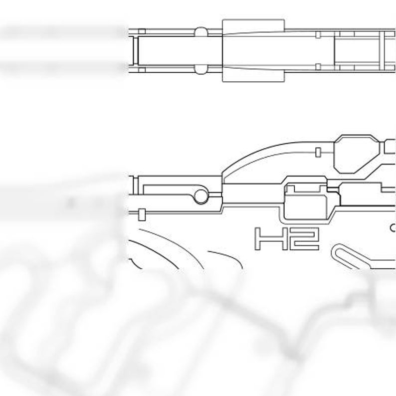 M-25 Cerberus Hornet Blueprint (mass Effect) - Etsy