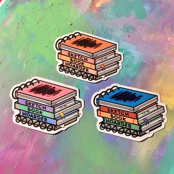 Sketchbook Stickers - Etsy