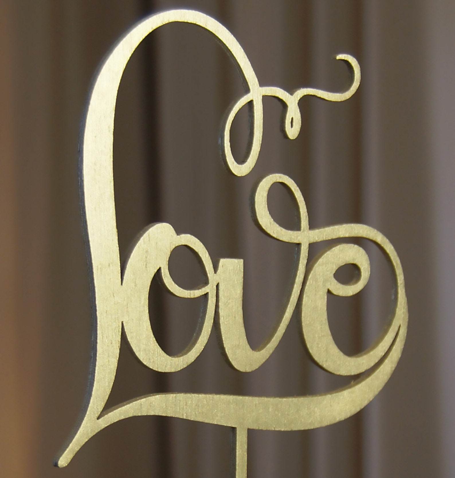 Gorgeous love Cake Topper for Any Occasion - Etsy