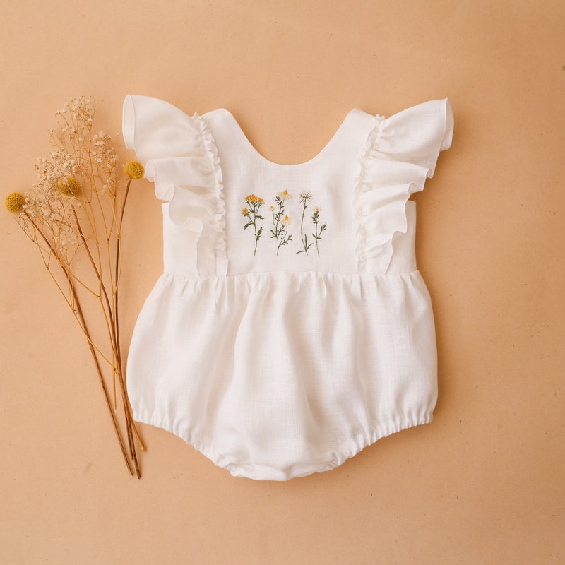 Linen Baby Clothes - Etsy