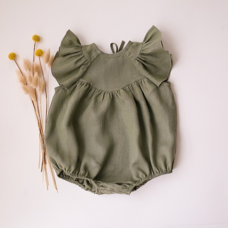 Linen Baby Clothes - Etsy