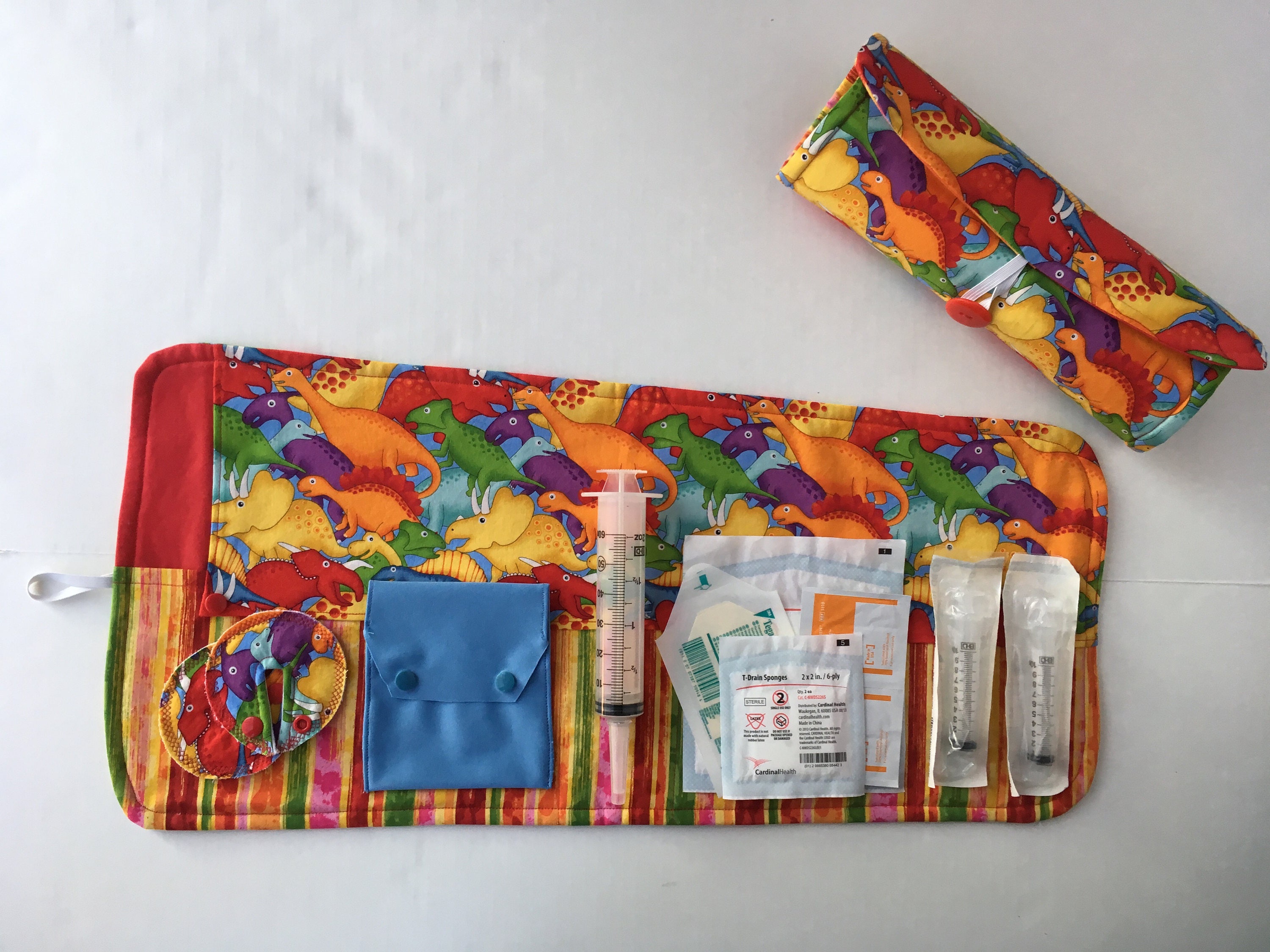 Feeding Tube Organizer Syringe Roll Accessory Organizer - Etsy