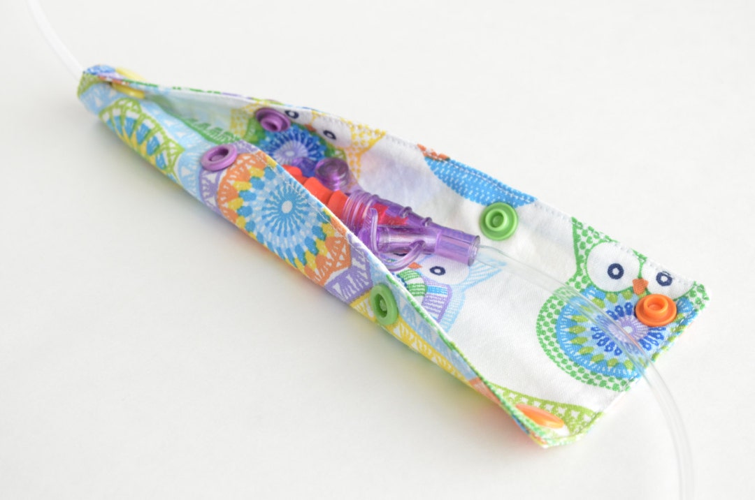 Feeding Tube Cover, Reversible, G-tube Connection Cover, Button Tube ...