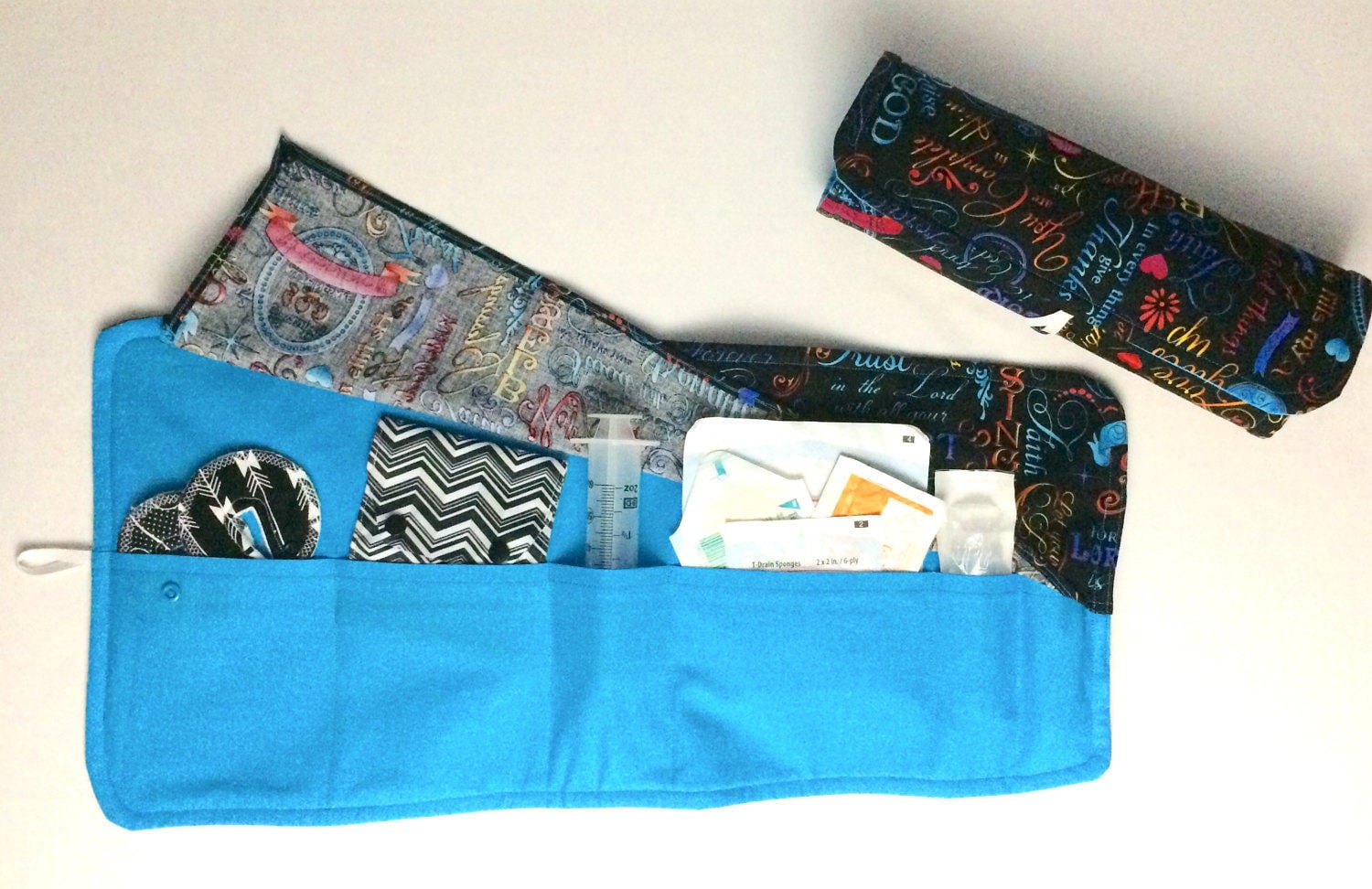 Feeding Tube Organizer Syringe Roll Accessory Organizer | Etsy