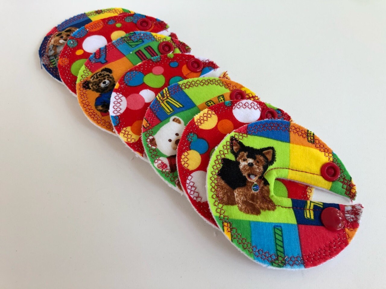 Feeding tube pads Set of SEVEN bamboo cotton G tube J | Etsy