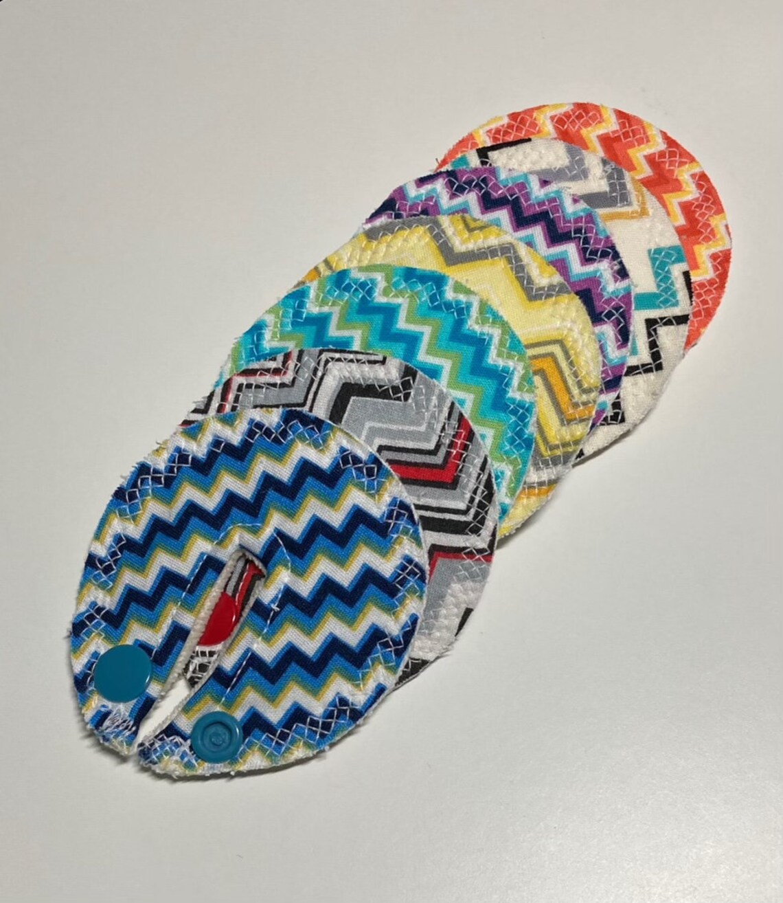 Feeding Tube Pads Set of SEVEN Chevron Enteral Feeding G - Etsy