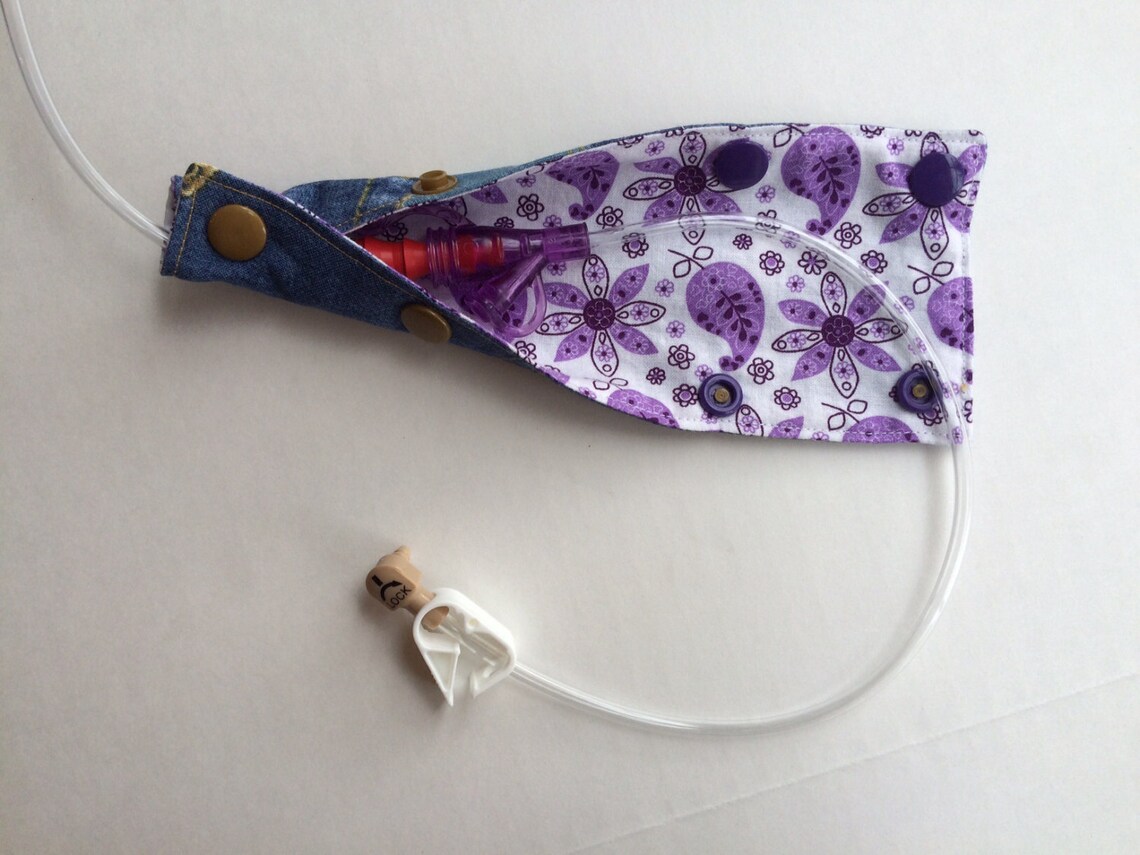 Feeding Tube Cover Reversible G-tube Connection Cover - Etsy