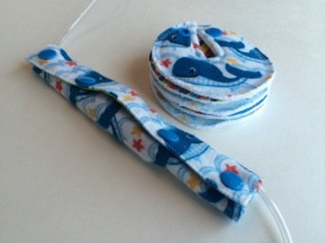 Feeding Tube Pads/cover Set of 5 Pads and 1 Reversible Tube | Etsy