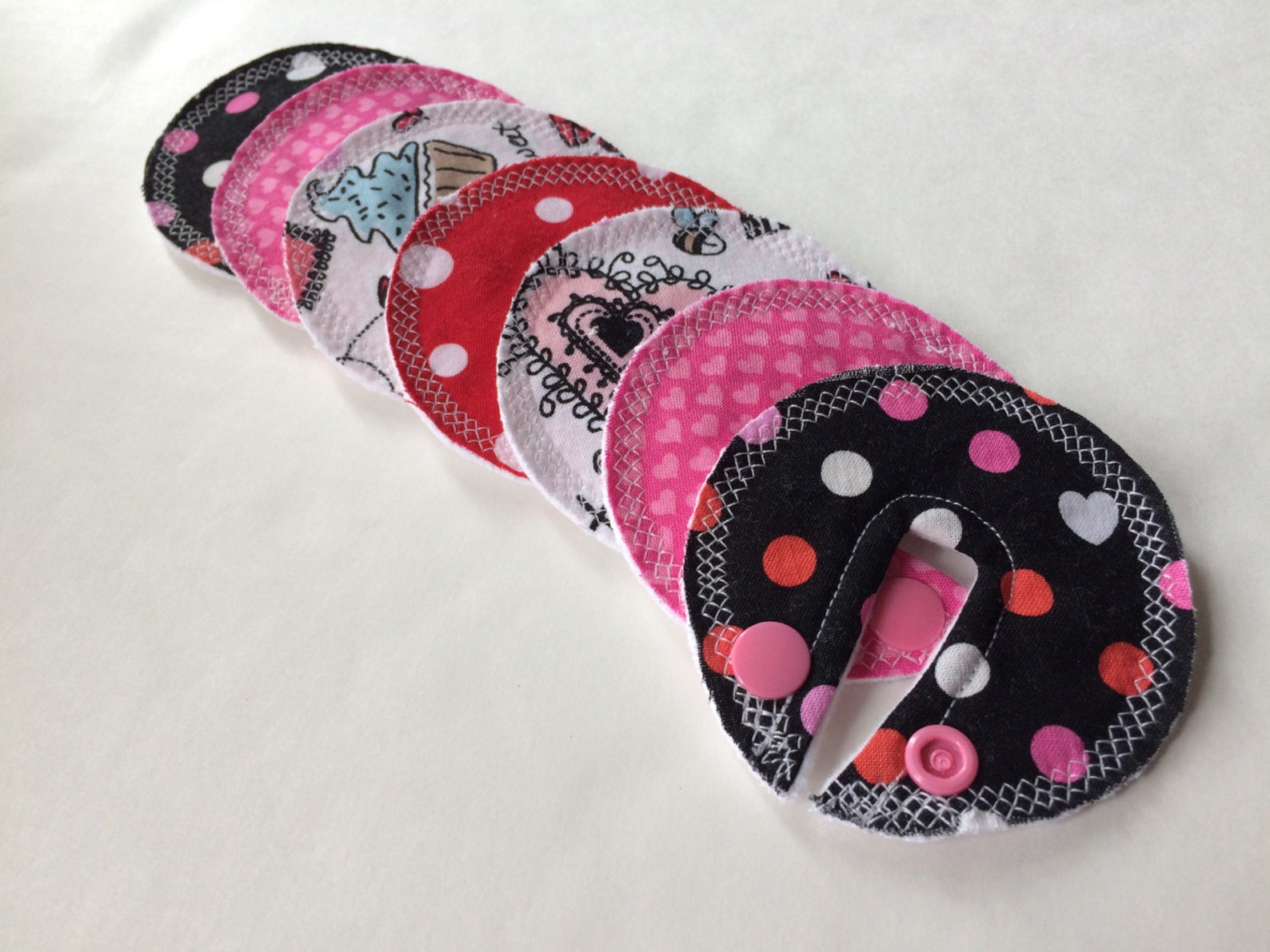 Feeding Tube Pads Set of SEVEN Bamboo Cotton G Tube J - Etsy