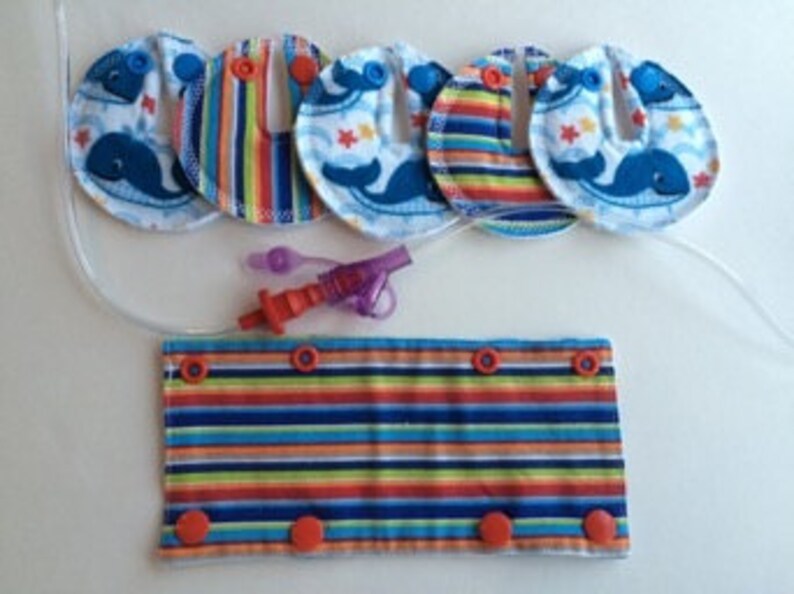 Feeding Tube Pads/cover Set of 5 Pads and 1 Reversible Tube - Etsy