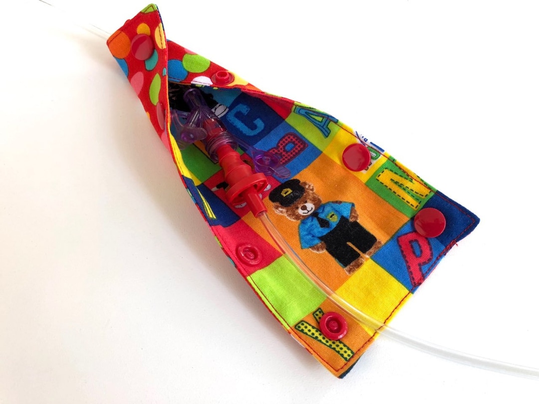 Feeding Tube Cover, Reversible, G-tube Connection Cover, Button Tube ...