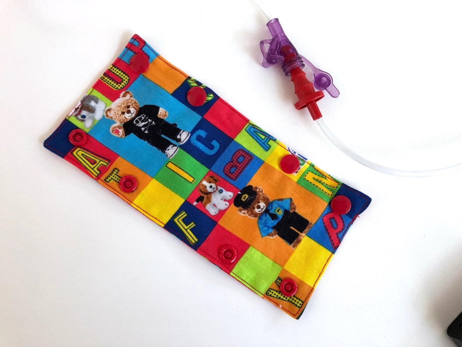 Feeding Tube Cover, Reversible, G-tube Connection Cover, Button Tube ...