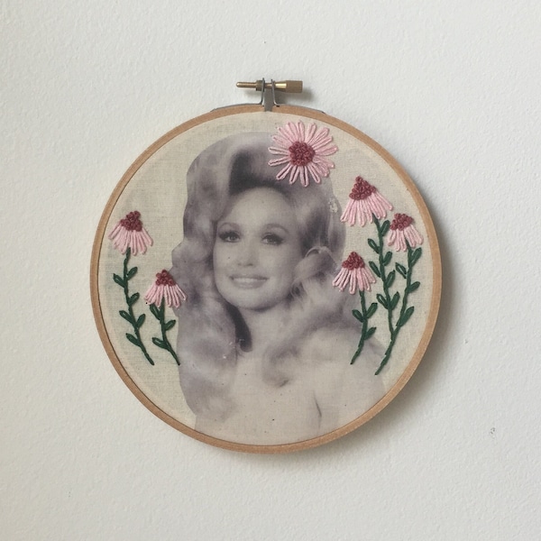 Dolly Parton Embroidery - Etsy