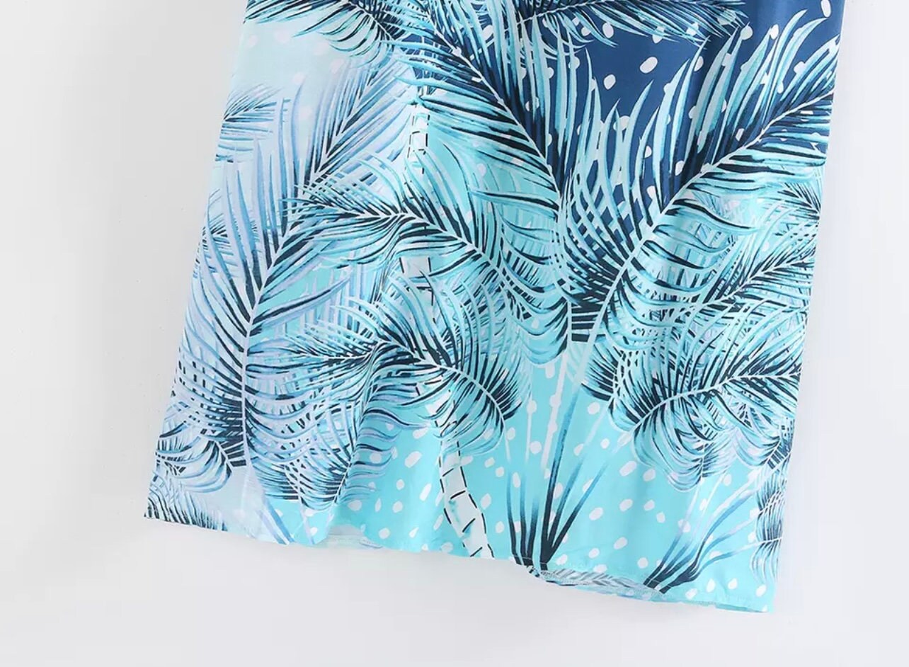 Women Kimono, Anniversary Gift, Blue Beach Cover Ups, Women Swimsuit ...