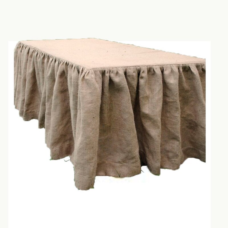 Burlap Table Cover - Etsy