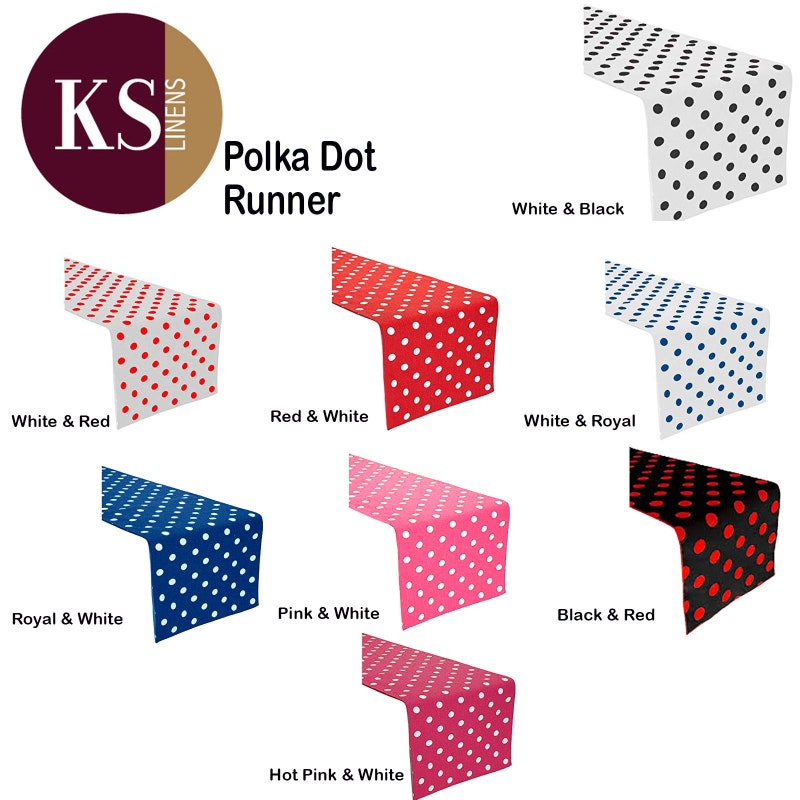 Polka Dot Table - Etsy