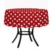 Polka Dot Small Round Tablecloth multiple Sizes Available - Etsy