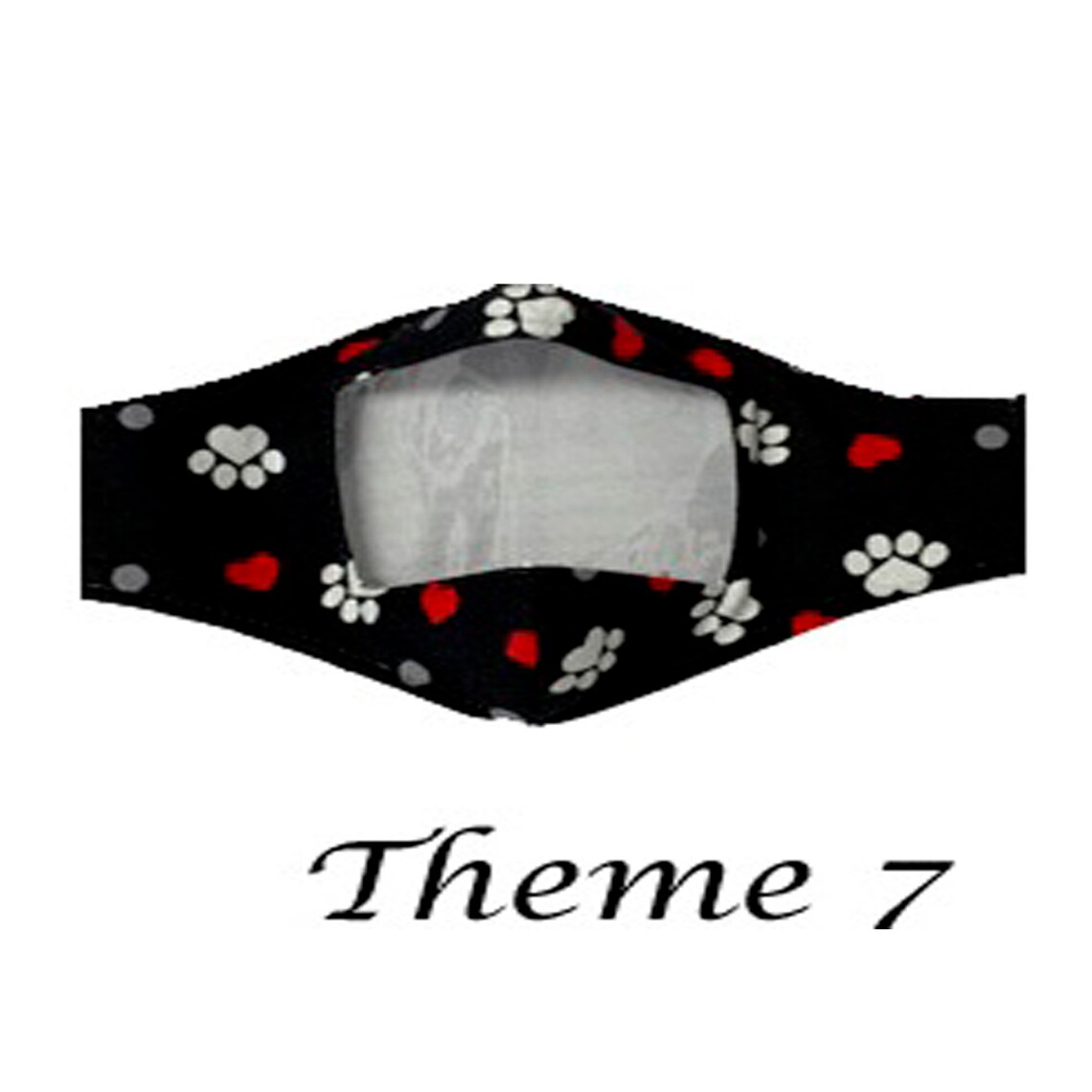 Clear Window Mask for Speech Therapists & Hearing Impaired. | Etsy