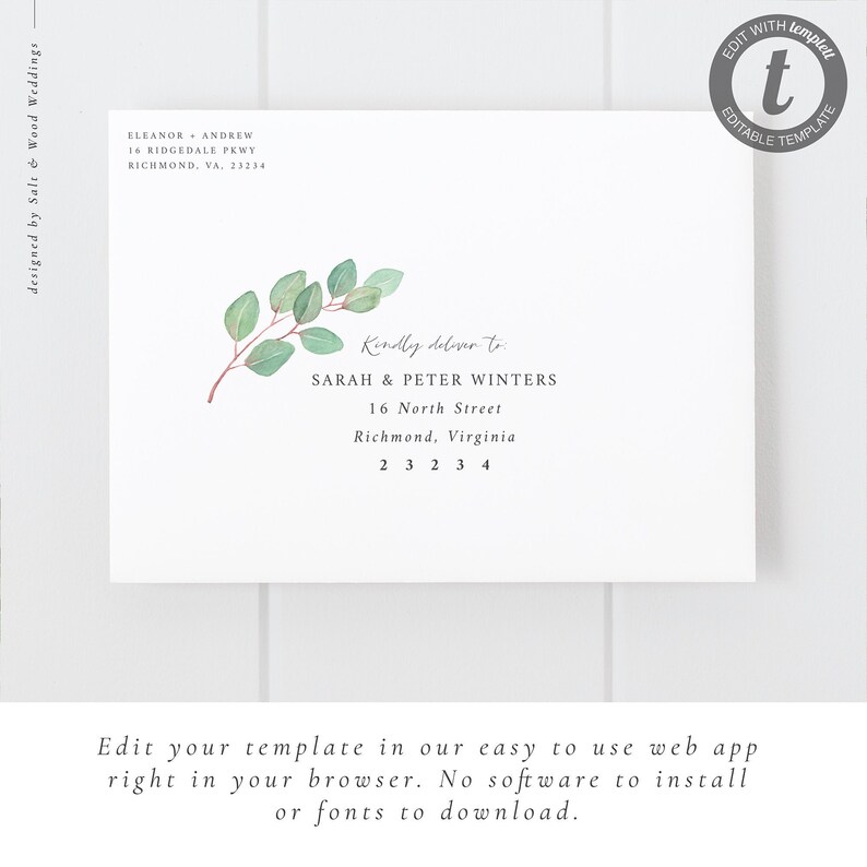 Address window a9 envelope template - gmret