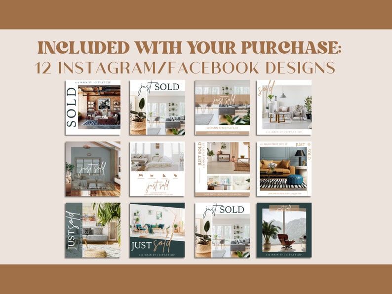 12 Just Sold Social Media Posts | Listing Updates | Just Sold Instagram ...