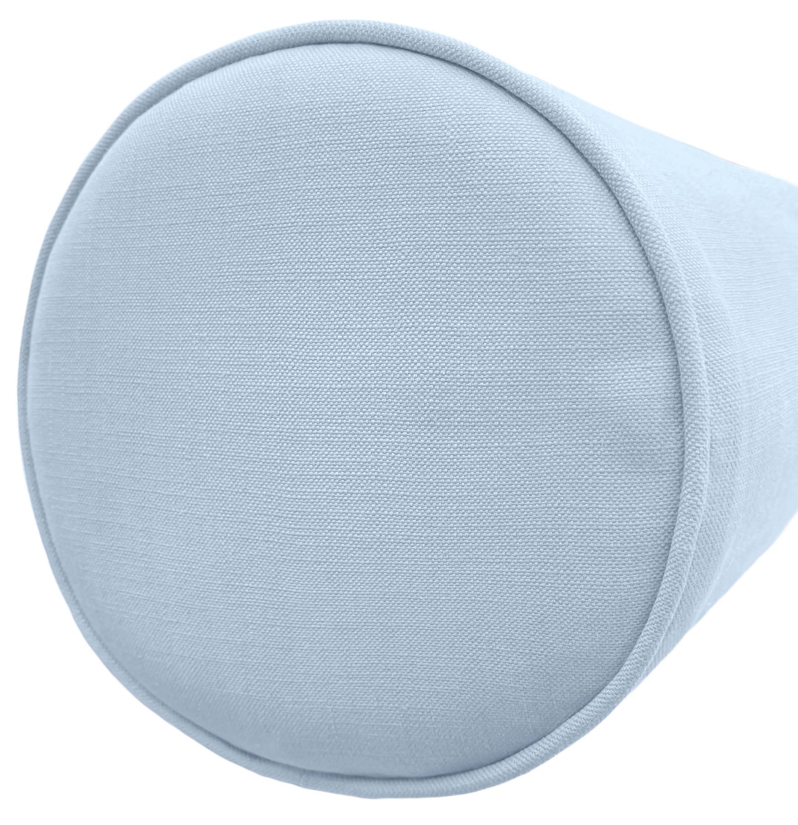 The Bolster : Classic Linen // Powder Blue | Linen Bolster | Blue Linen ...