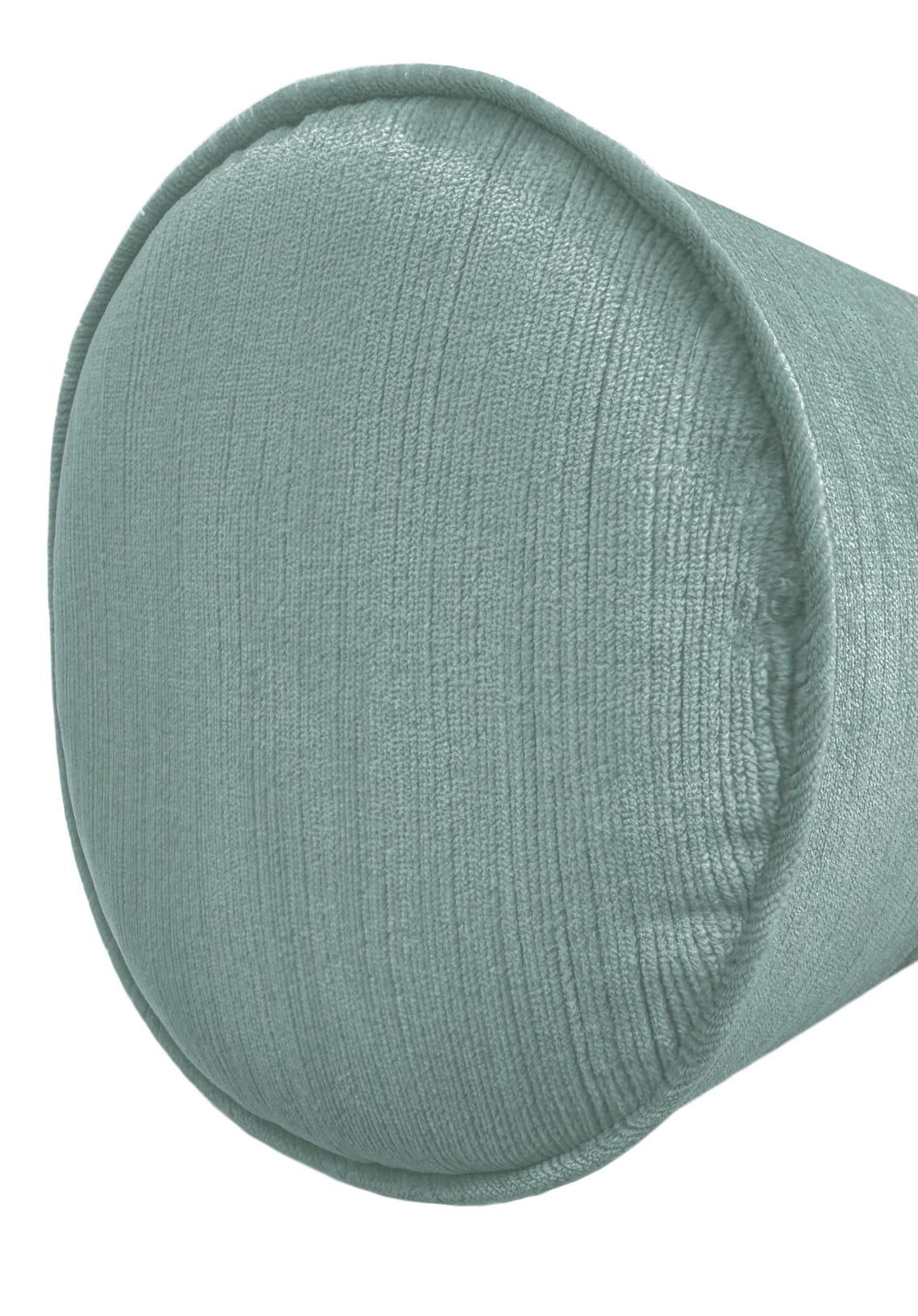 The Bolster : Strie Velvet // Spa Blue | Velvet Bolster | Blue Velvet ...