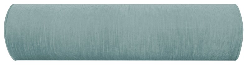 The Bolster : Strie Velvet // Cerulean Blue Velvet Bolster - Etsy