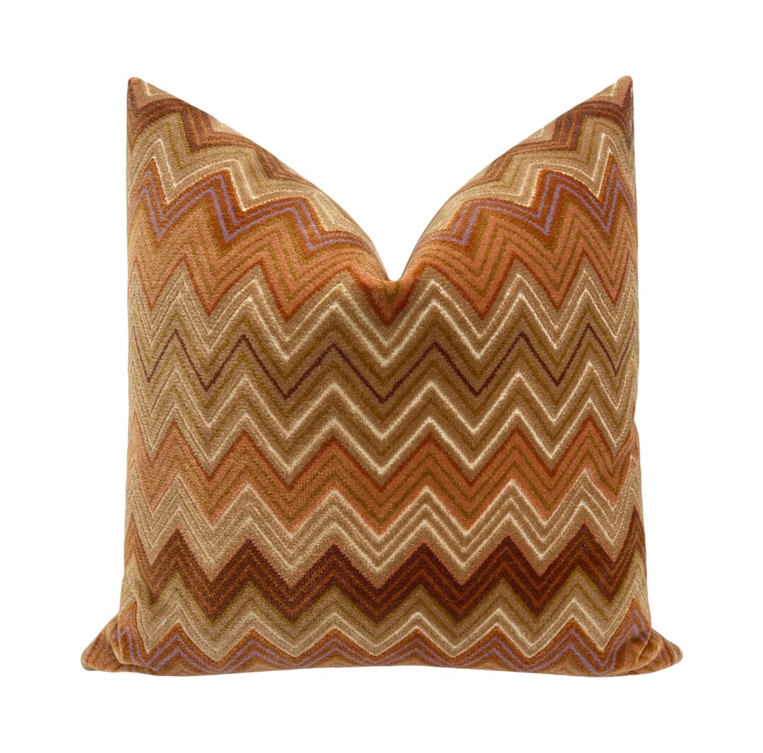 Caprio Cut Velvet // Amber Pillow Cut Velvet Designer Velvet Pillow ...